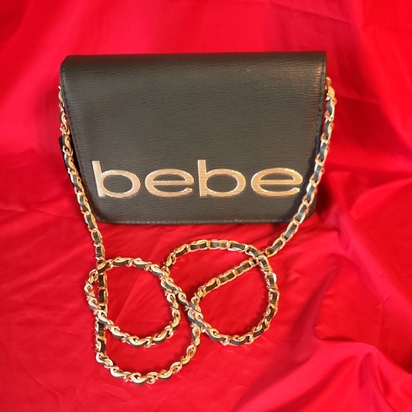 bebe | Bags | Nwt Bebe Green Crossbody Bag With Gold Chain | Poshmark